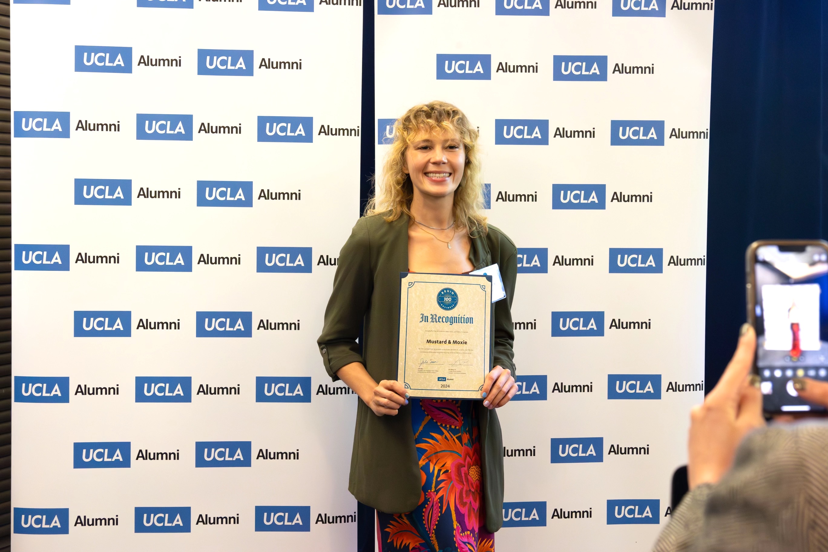 Mustard & Moxie Honored By UCLA